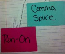Run-ons and Comma Splices | GrammarPlanetHQ