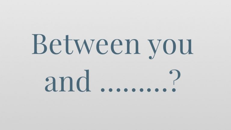 "Between You and I" or "Between You and Me"? | GrammarPlanetHQ